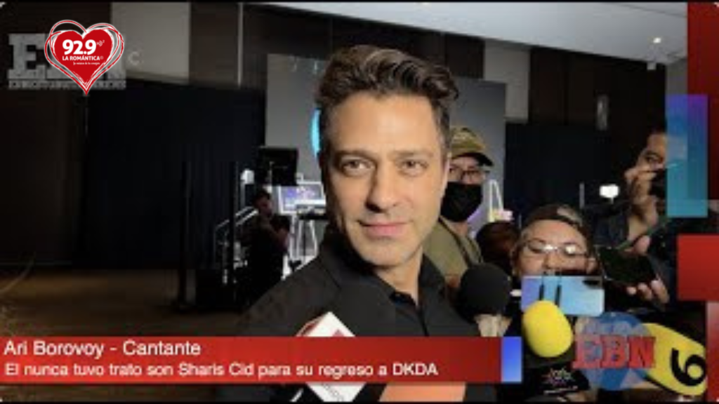 Ari Borovoy habla sobre la polémica con Sharis Cid y DKDA en los 90's Pop Tour - La Romantica