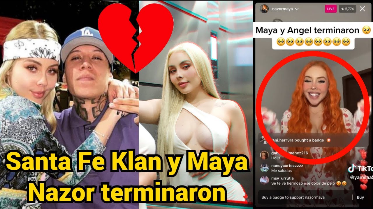 Maya Nazor rompe el silencio, dice por qué termino con Santa Fe Klan ...