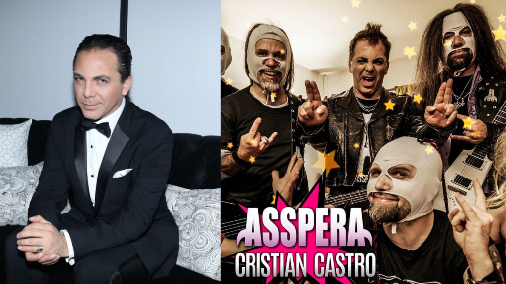 Cristian Castro lanza uno de sus éxitos en versión metal - La Romantica